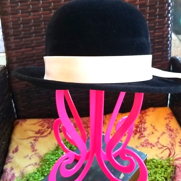 Vintage | Accessories | 6s Mr John Famous Hatmaker Classic Wool Bowler ...